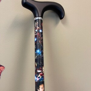 Custom Walking Cane Created From Your Pictures, Walking Cane, Walking ...
