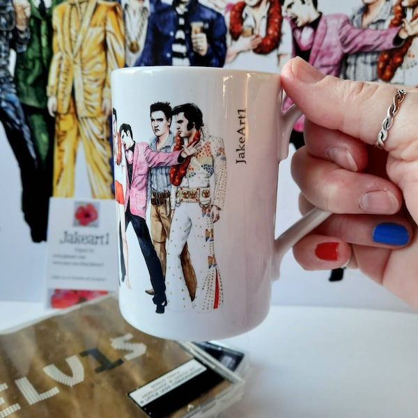 Elvis Presley Coffee Mug - Etsy
