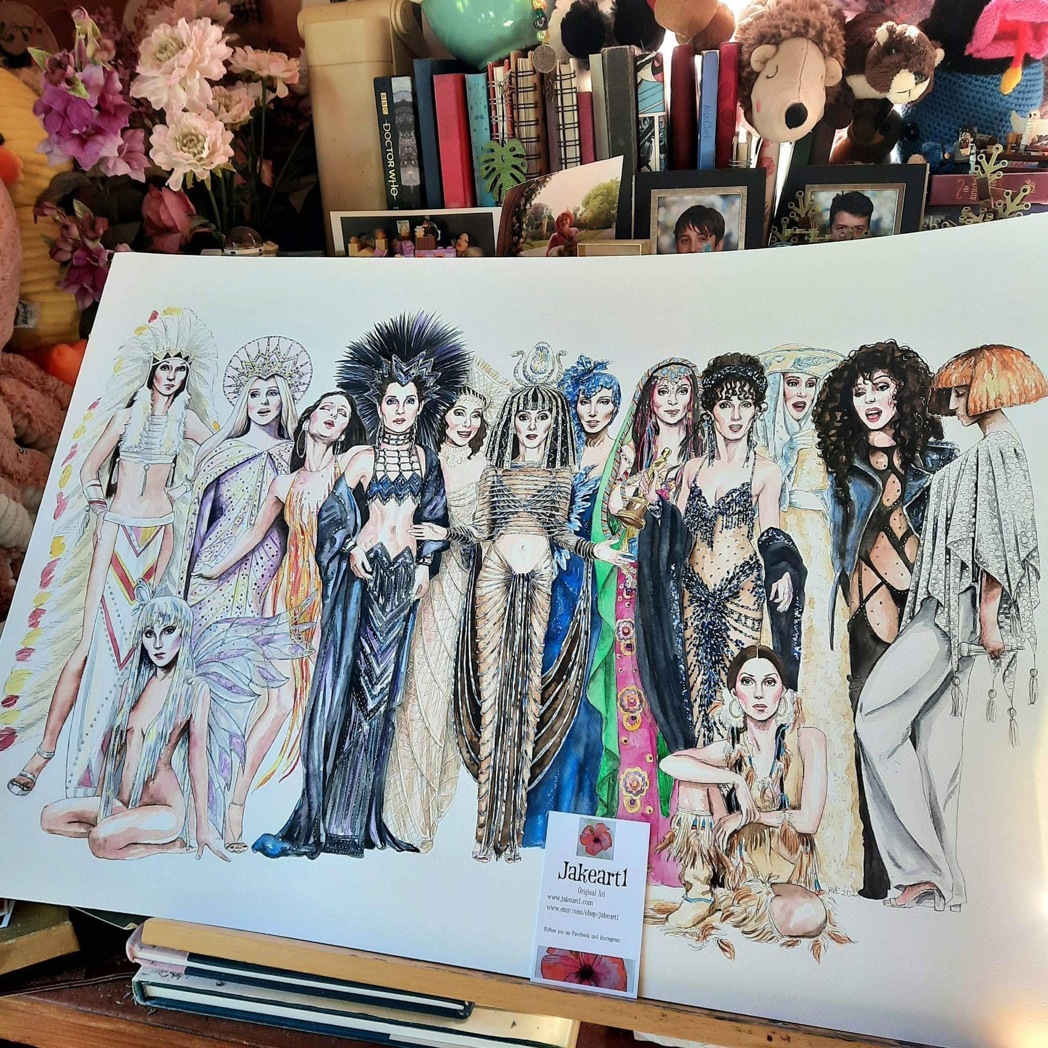 Cher Lloyd Pencil Drawing