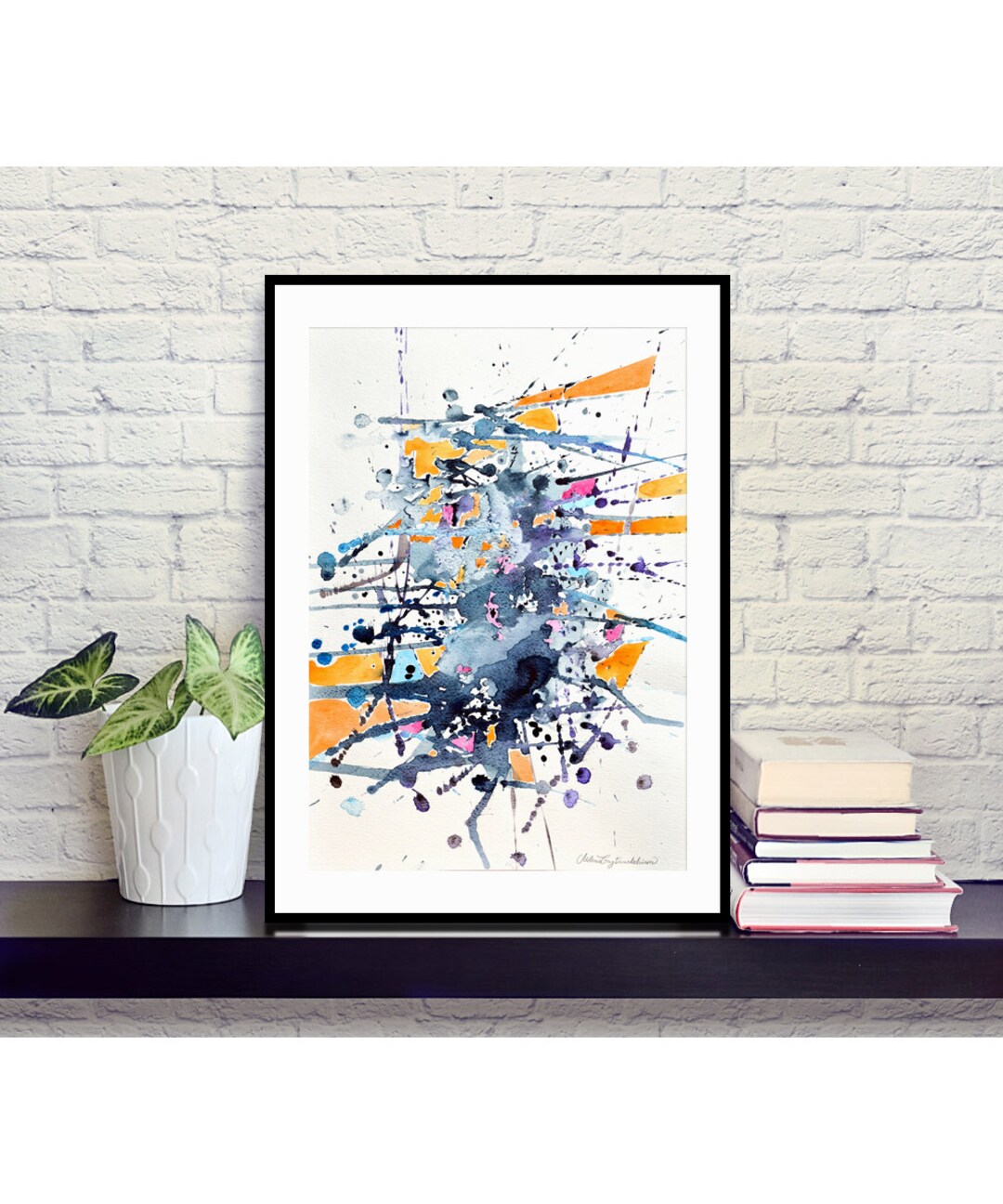 Abstract Digital Art Print on Paper Sizes: 12x16/30x40 - Etsy