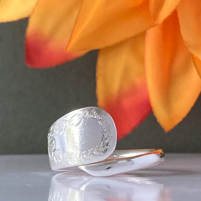 Silver Spoon Ring - Etsy