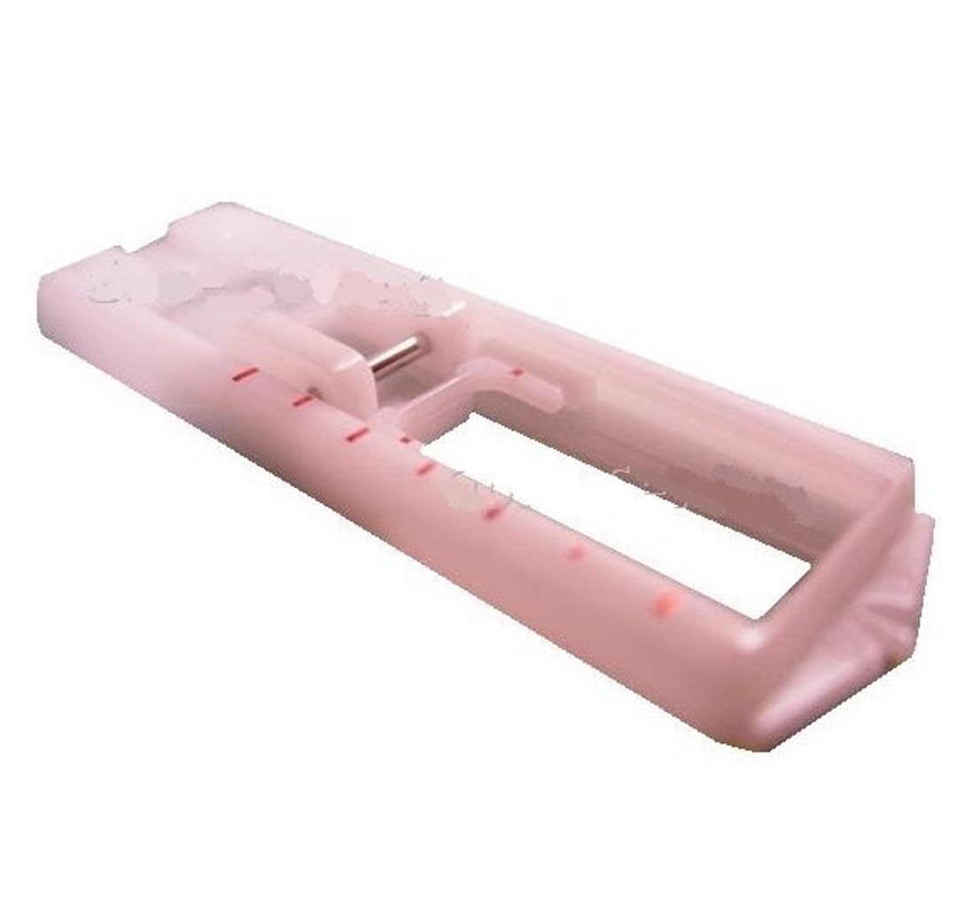 Plastic Sliding Buttonhole Presser Foot Attachment for Janome Sewing ...
