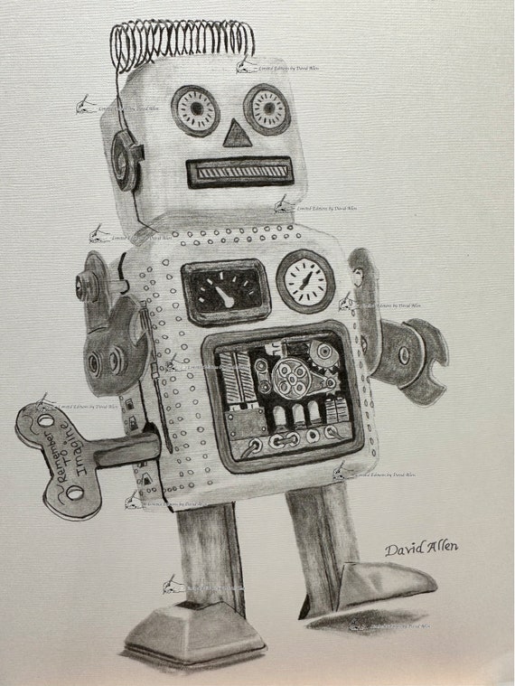 Toy Robot Drawing