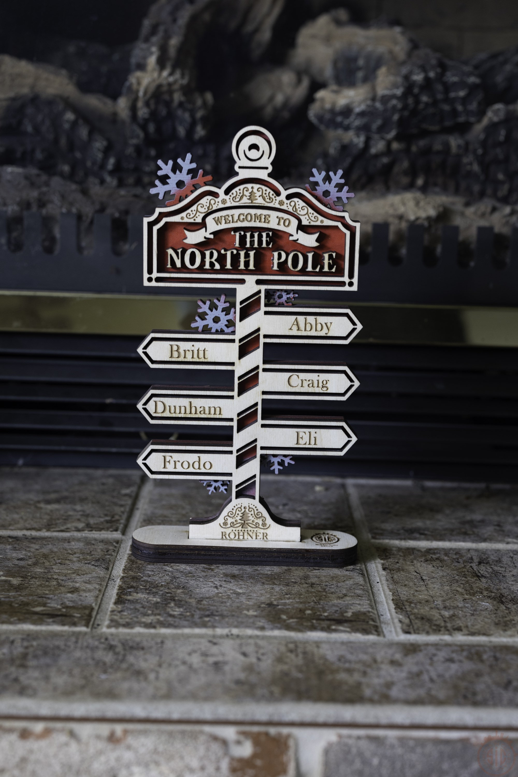 Holiday North Pole Family Tree - Etsy