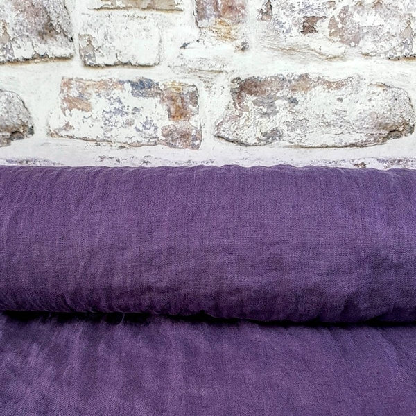 Purple Linen - Etsy