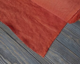 Rust Color Fabric | Etsy