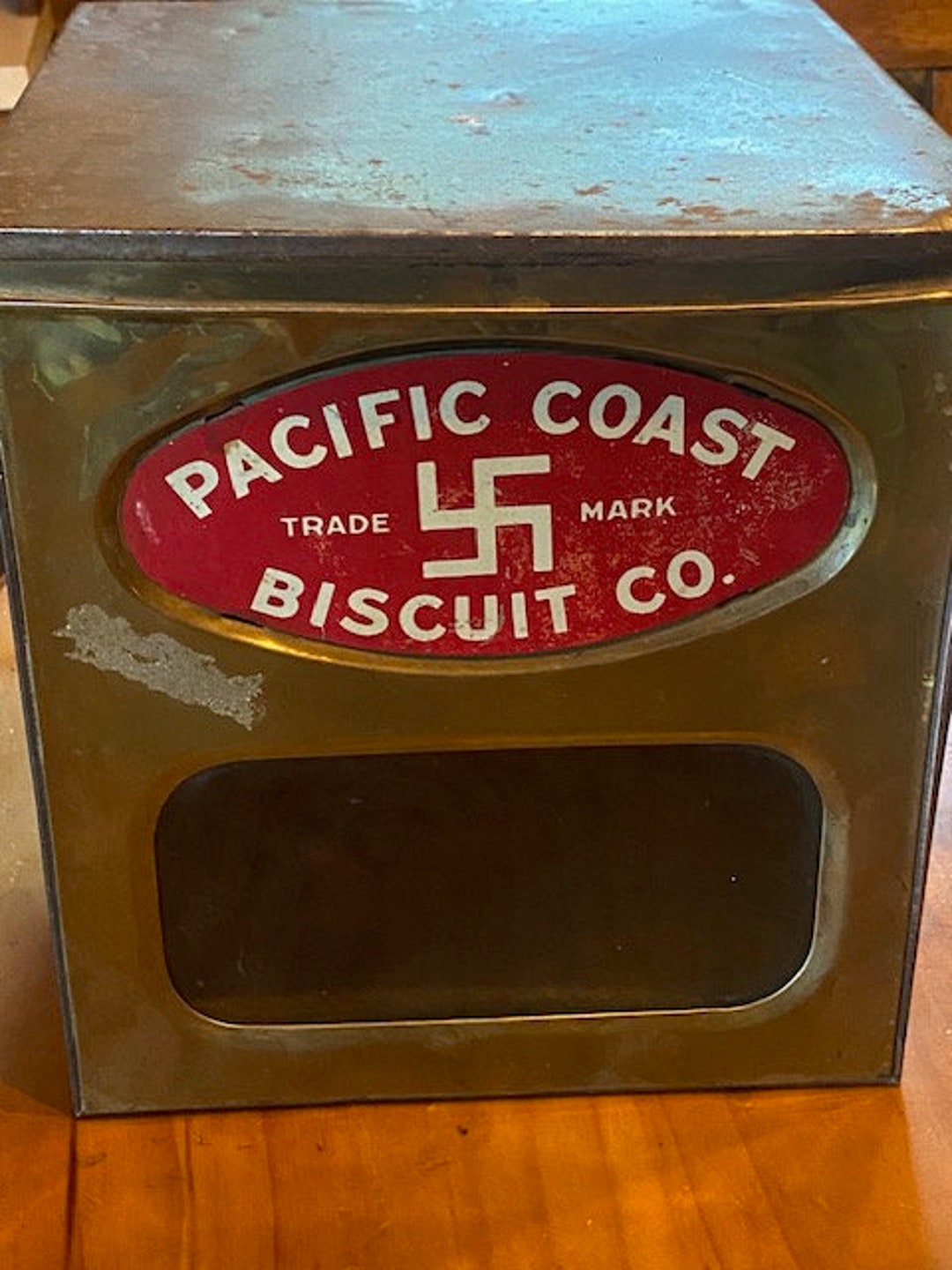 Rare Antique Tin With Good Luck Logo - Etsy