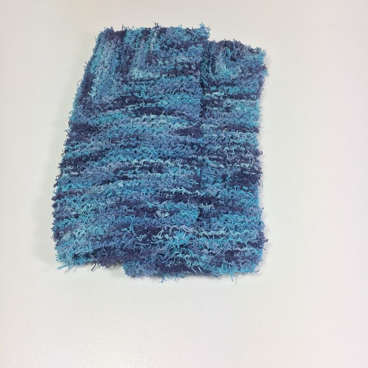 Knit scrubby washcloth / knit scrubby dishcloth / ready to ship / free ...
