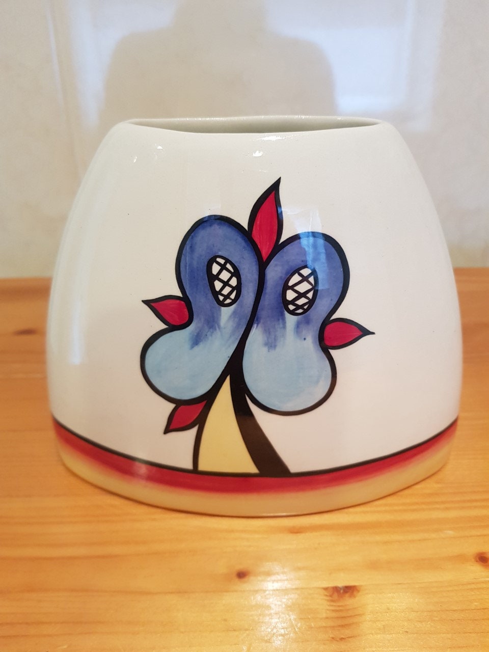Lorna Bailey Lakeside Large Tapered Purse Vase Collectable - Etsy UK