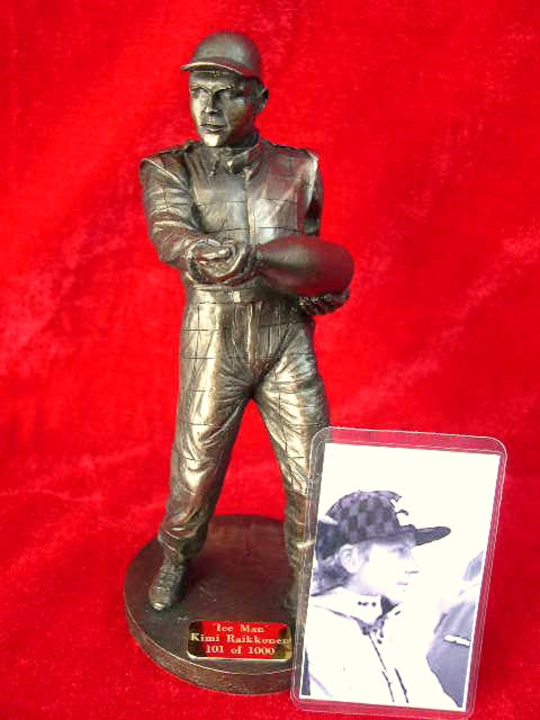 Kimi Raikkonen Ice Man Limited Edition Figurine by LEGENDS FOREVER ...