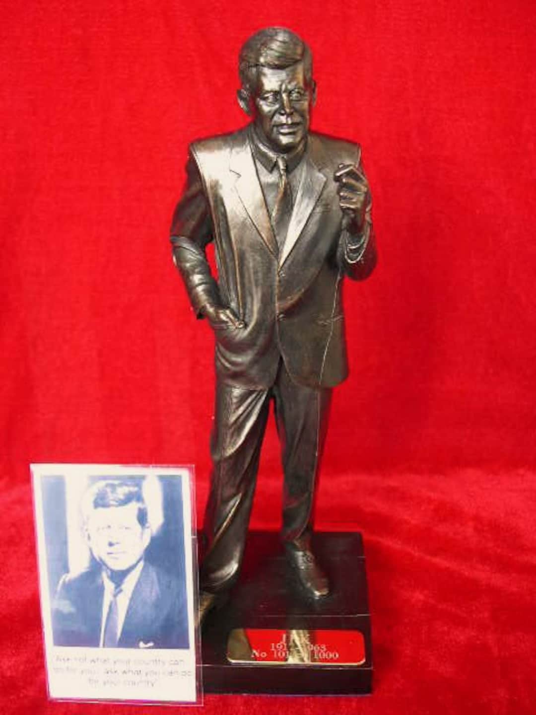 JFK J.F.K. John Fitzgerald Kennedy Limited Edition Figurine by Legends ...