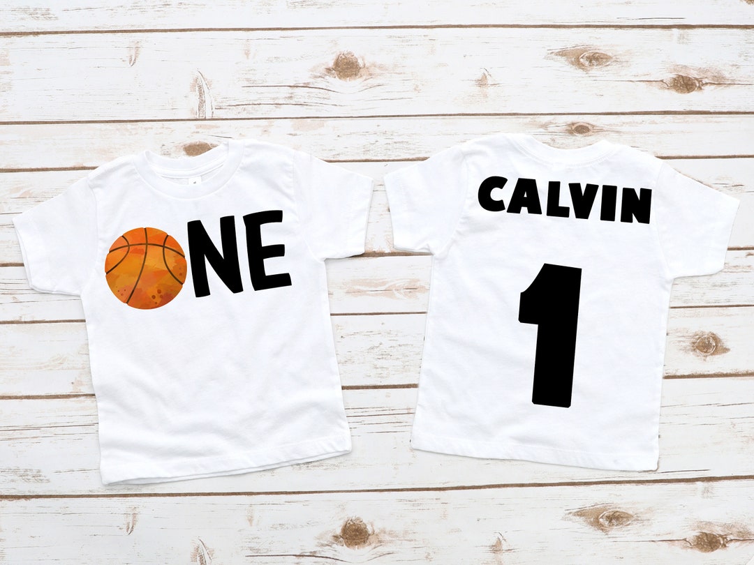 First Birthday Basketball Shirt Basketball Birthday Party Basketball ...