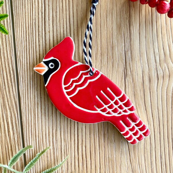 Ceramic Cardinal - Etsy