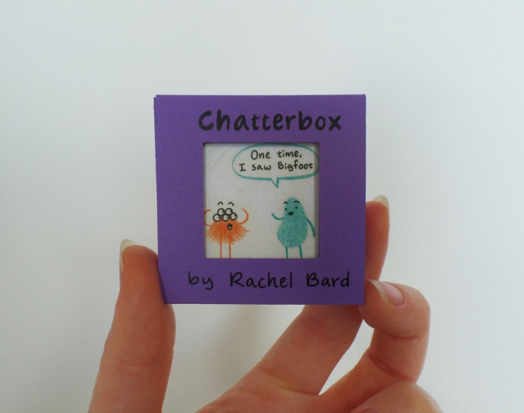 Chatterbox Mini-comic Zine - Etsy