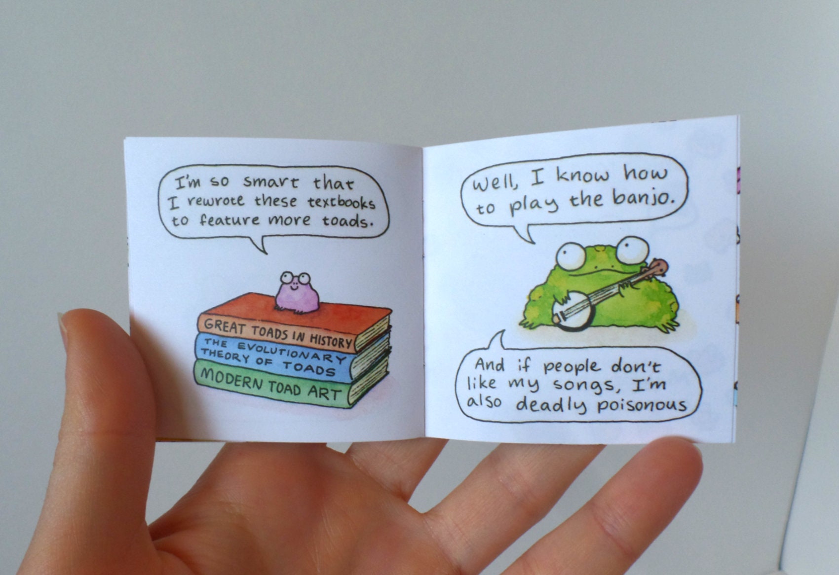 Toadally the Best Mini-Comic Zine | Etsy