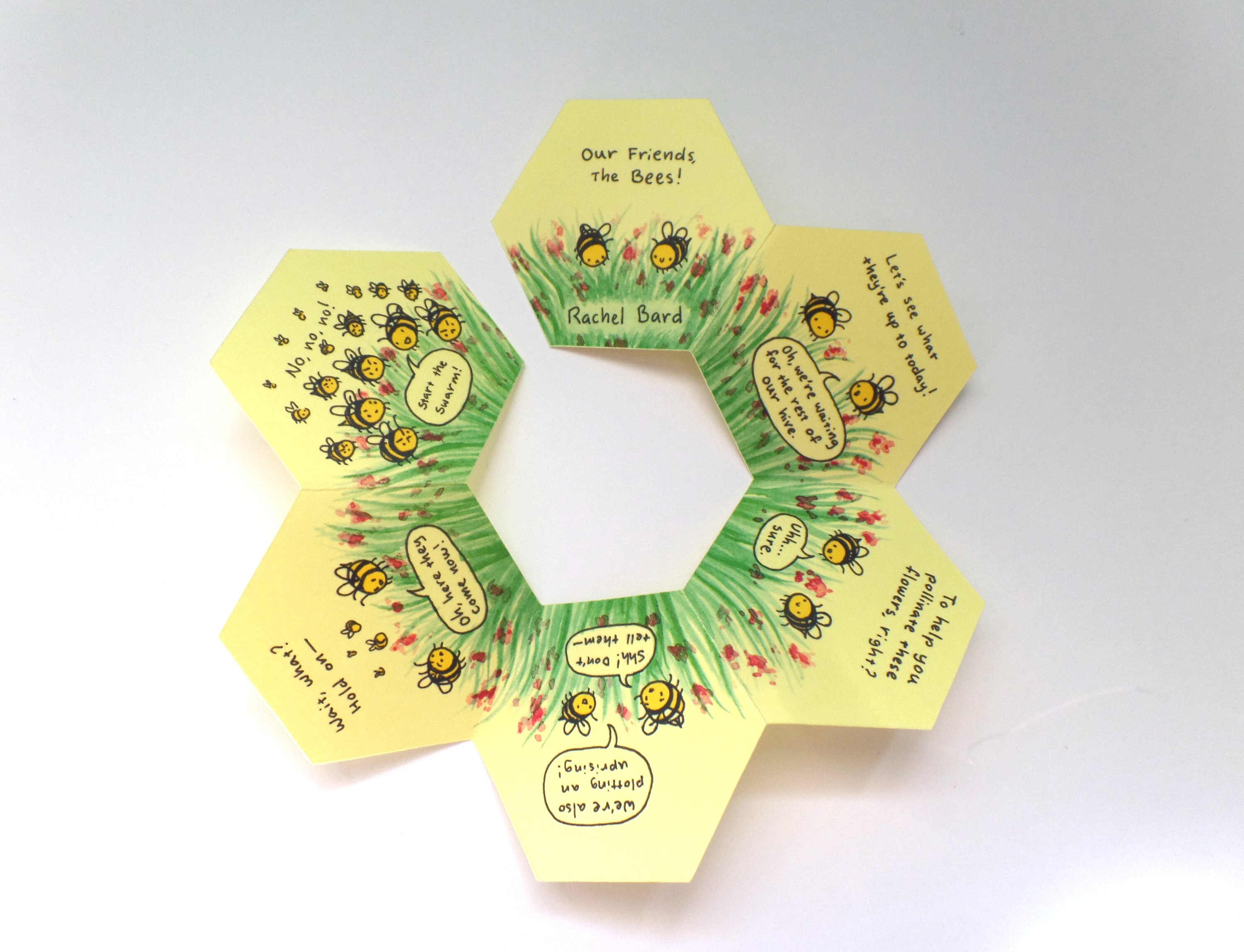 Our Friends, the Bees! Mini-comic Zine - Etsy