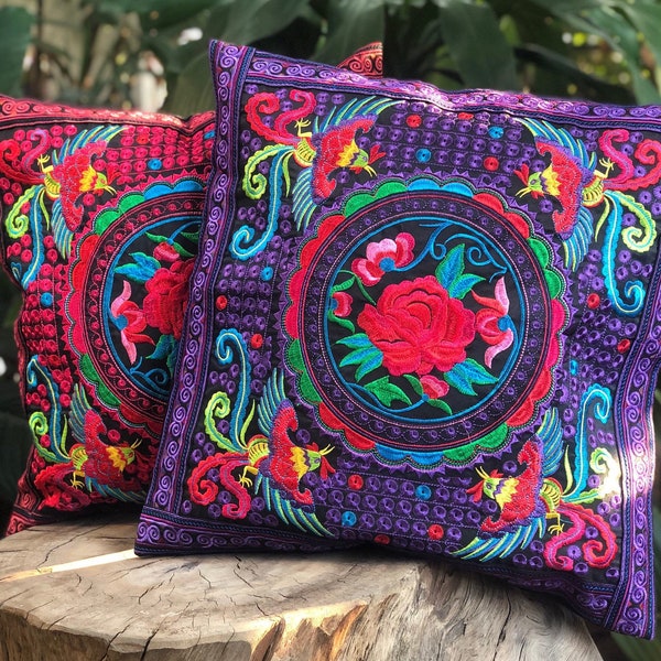 Hippie Pillow - Etsy