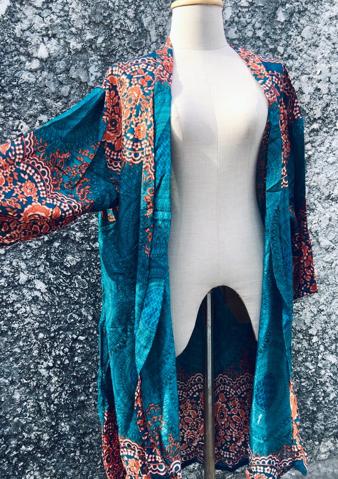 Hippie Festival Long Cardigan Blazer Tribal Boho Gypsy - Etsy