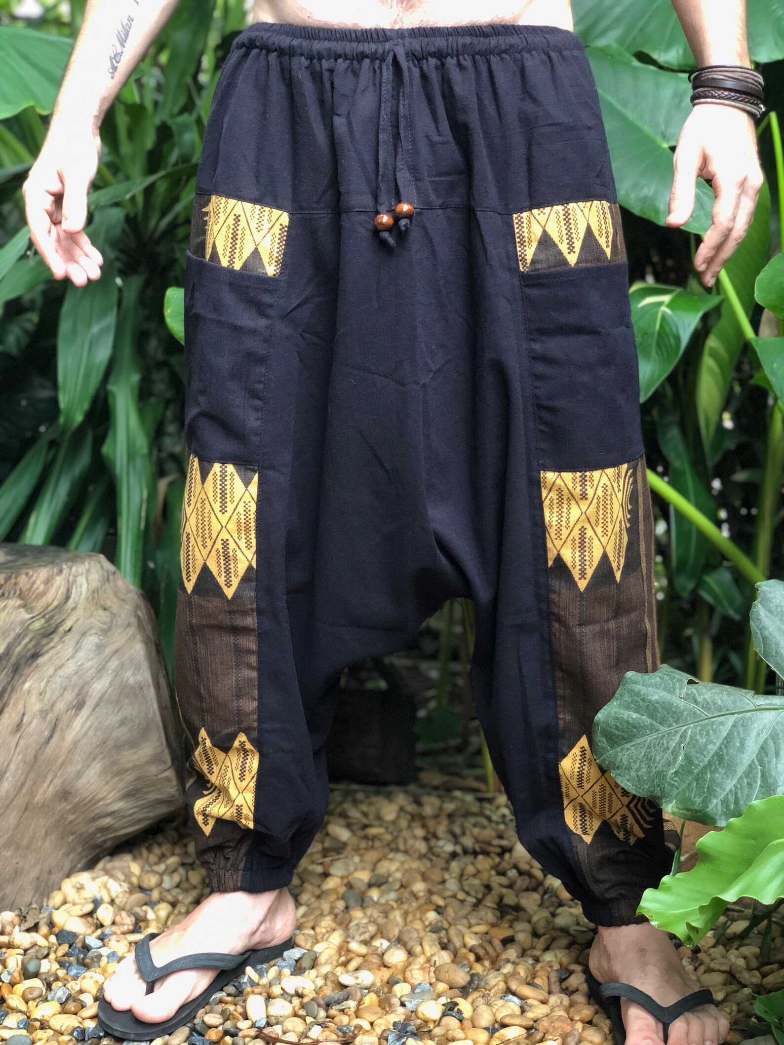 Harem Aladdin Pants Hippie Boho Festival Clothes Samurai Pants - Etsy