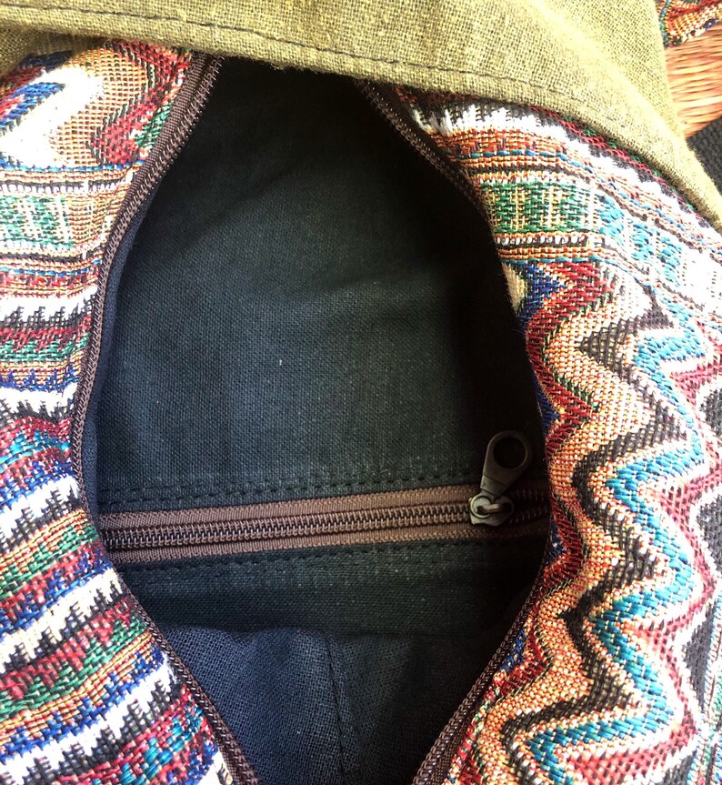 Tribal Woven Backpack Boho Aztec Hippie Southwestern Baja | Etsy