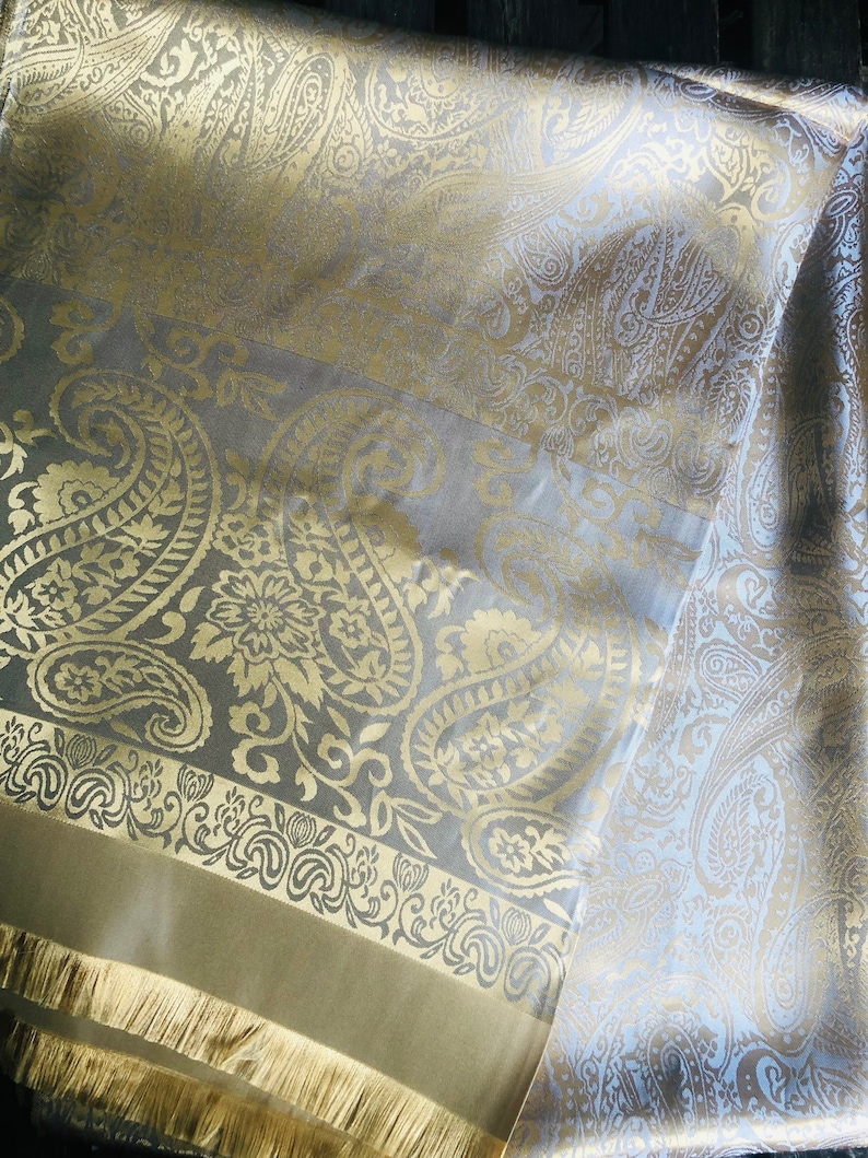 Thai Silk Scarf Shawl Silk Scarf Headband Turban Boho Elegant - Etsy