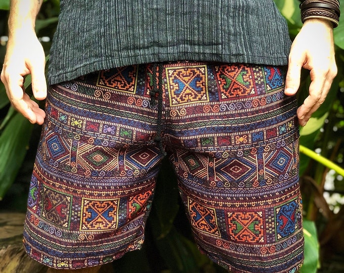 Tribal Aztec Shorts Men Unique Hippie Boho Festival Gypsy - Etsy