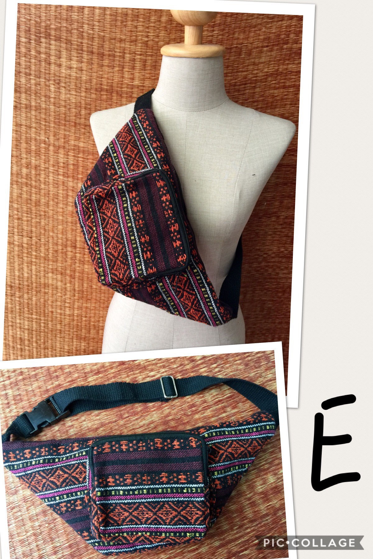 Tribal Fanny Pack Festival Boho Aztec Hippie Style Men Women Belt Belly ...