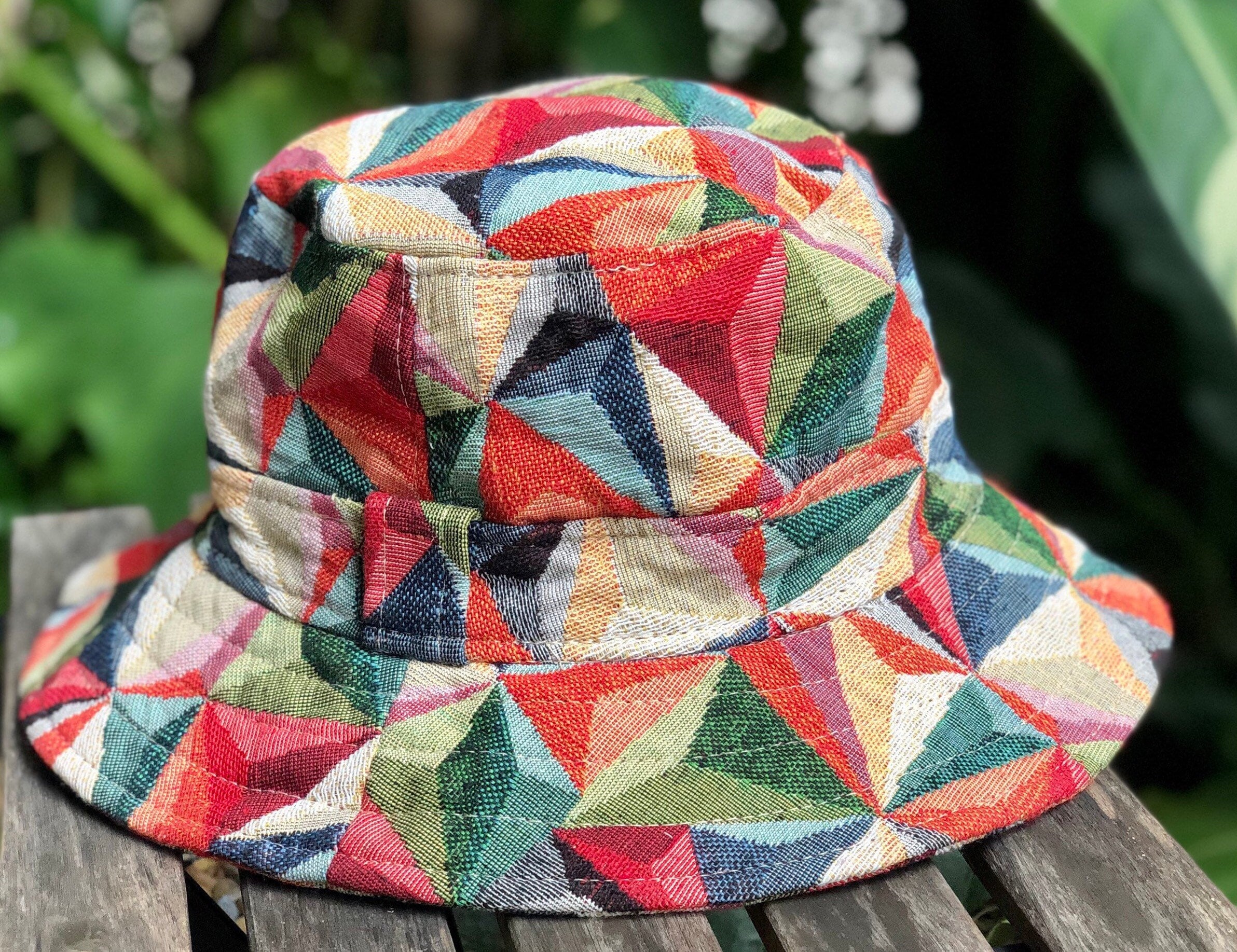 Cotton Boho Bucket Hat Aztec Colorful Design Hipster Hat Men - Etsy