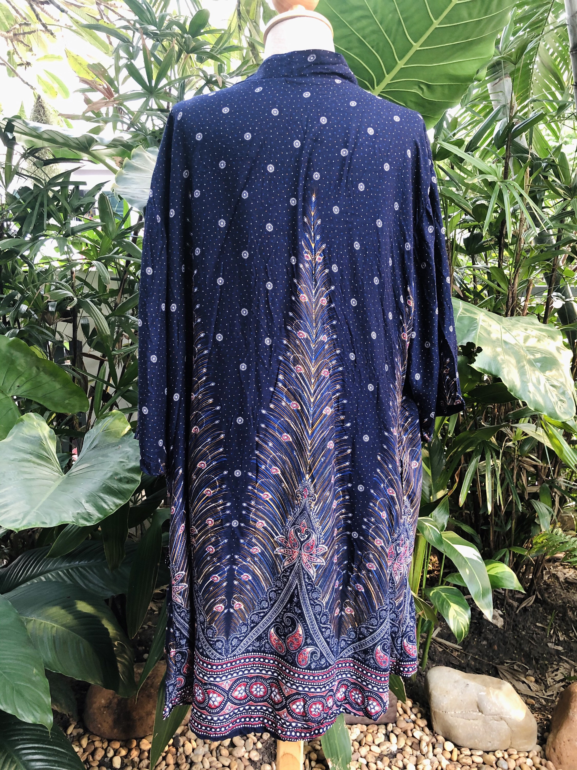 Hippie Cardigan Gypsy Bohemian Boho Style Oversize Unisex | Etsy