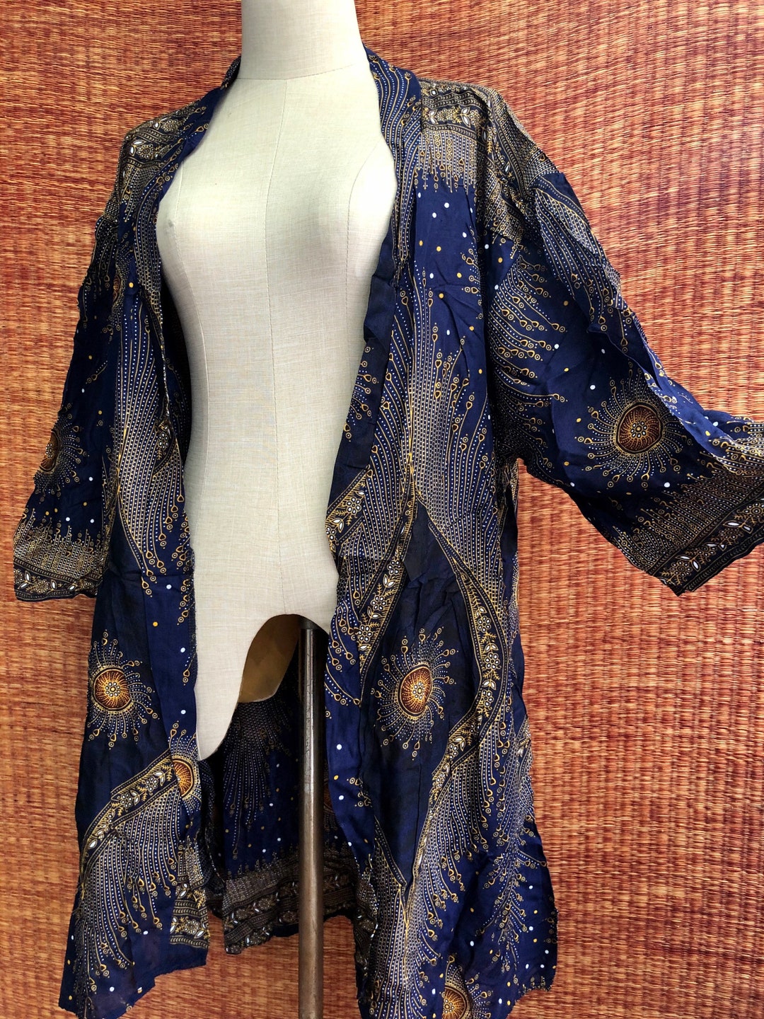 Oversize Hippie Cardigan Gypsy Festival Colorful Unique Bohemian Boho ...