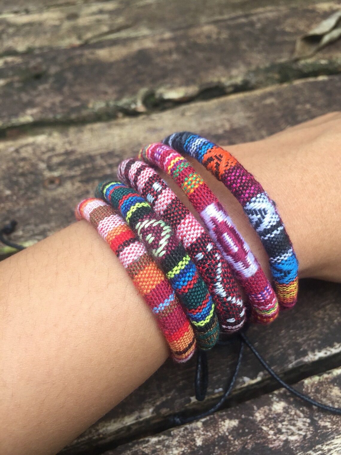 Boho Aztec Bracelets Anklet Hippie Friendship Woven Bracelet | Etsy
