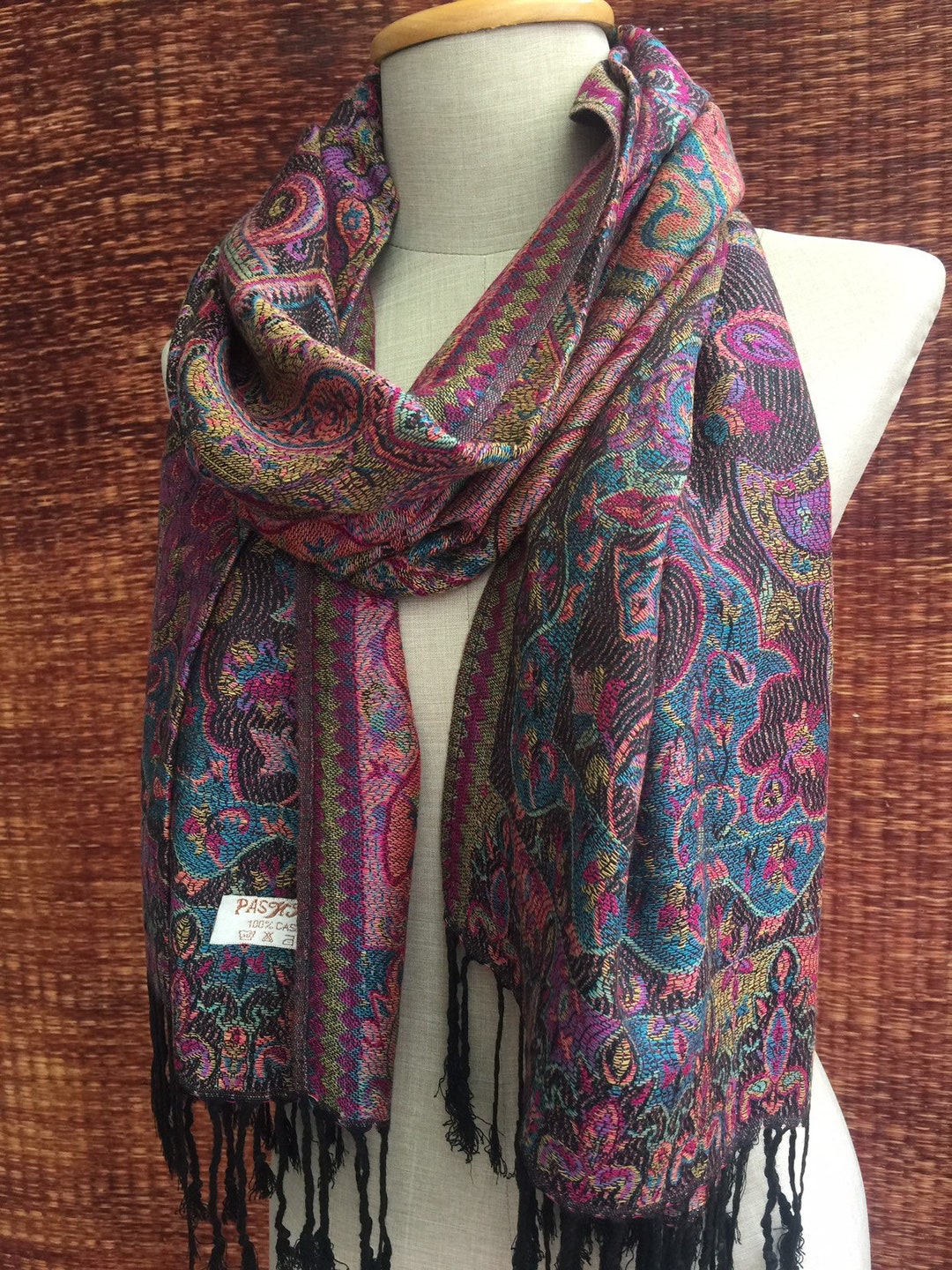 Tribal Scarf Shawl Paisley Gypsy Bohemian Hippie Festival Head Hair ...