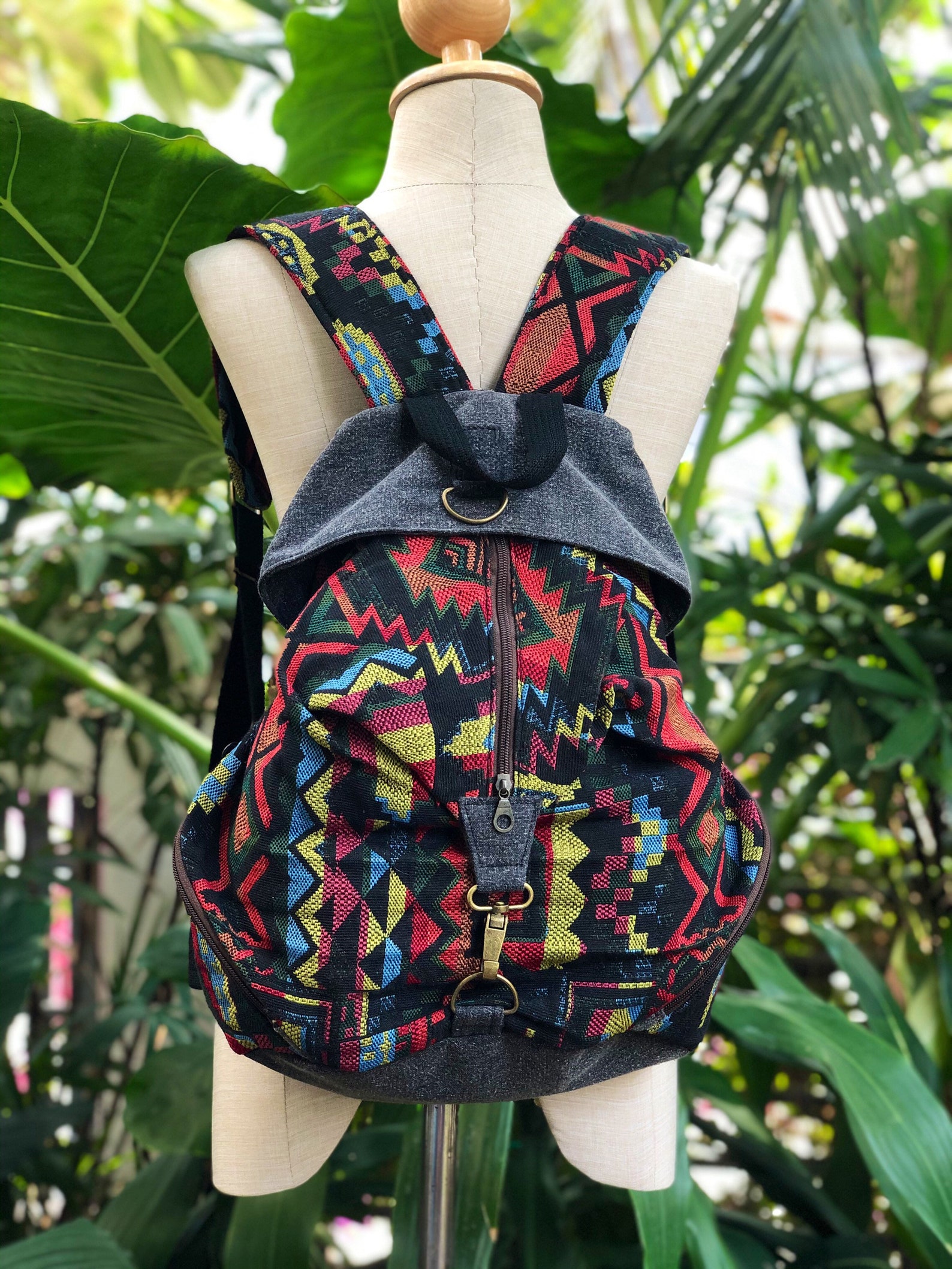 Tribal Backpack Boho Aztec Hippie Southwestern Baja Nepali | Etsy