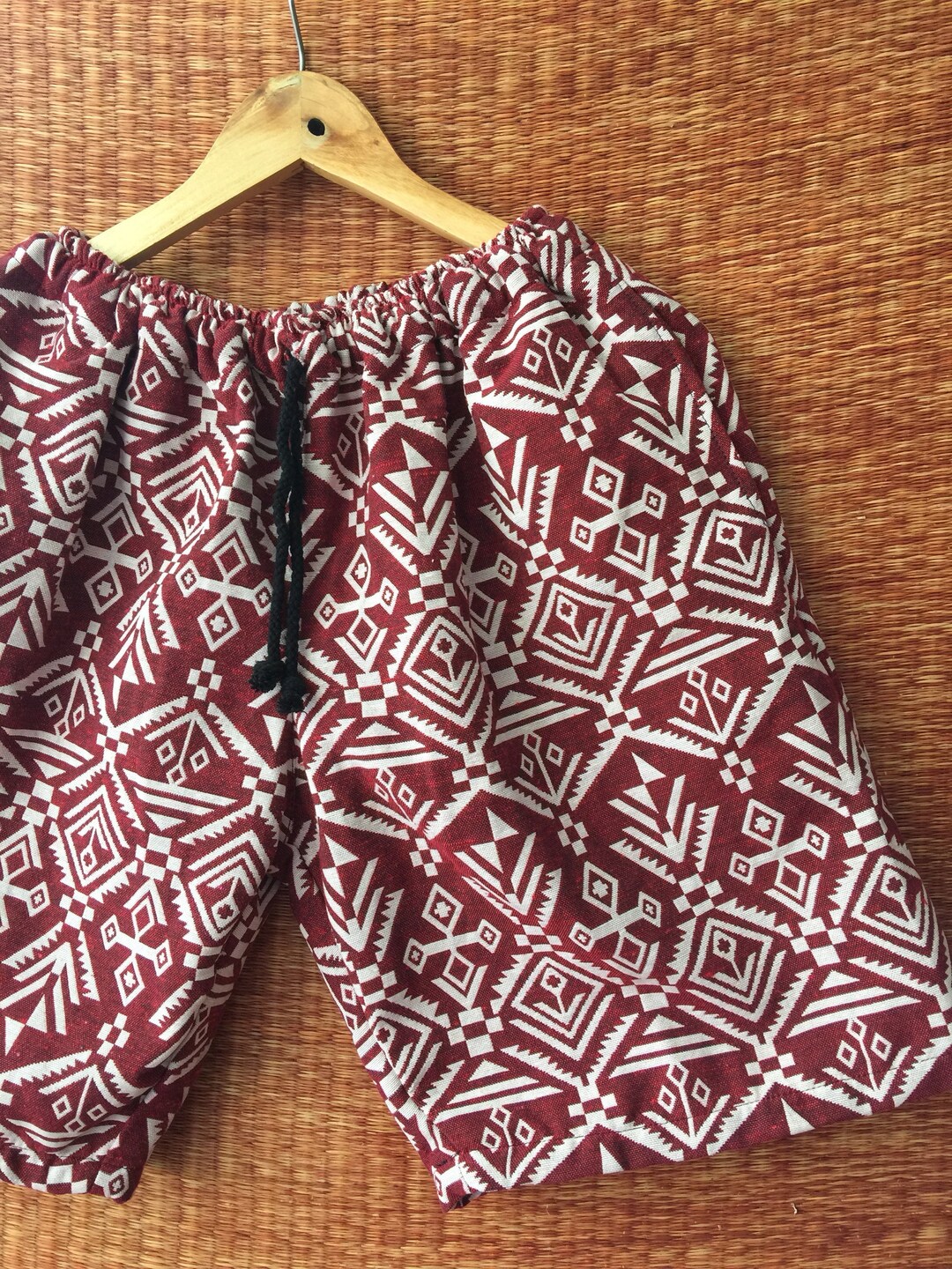 Boho Festival Hippie Shorts Summer Aztec Tribal Southwestern Native ...