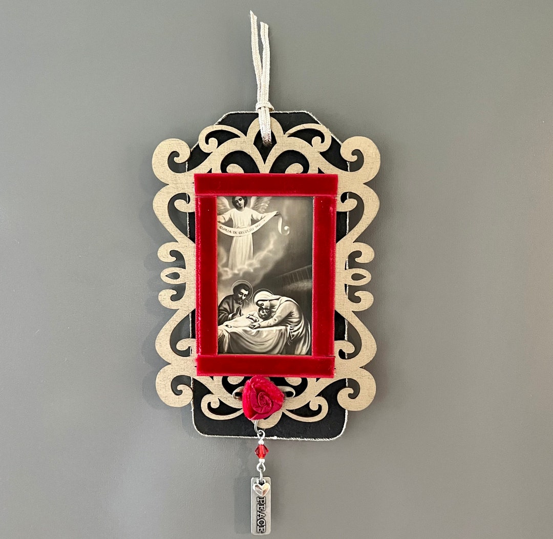 Holy Family Nativity Fridge Magnet Handmade Catholic Gifts - Etsy