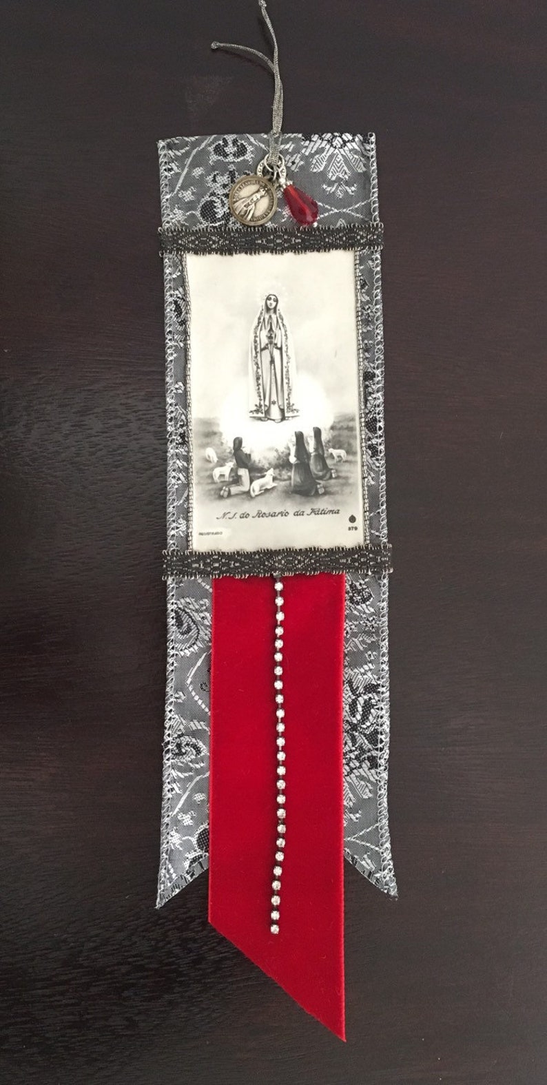 Our Lady of Fatima Handmade Virgin Mary Bookmark Catholic Gifts - Etsy
