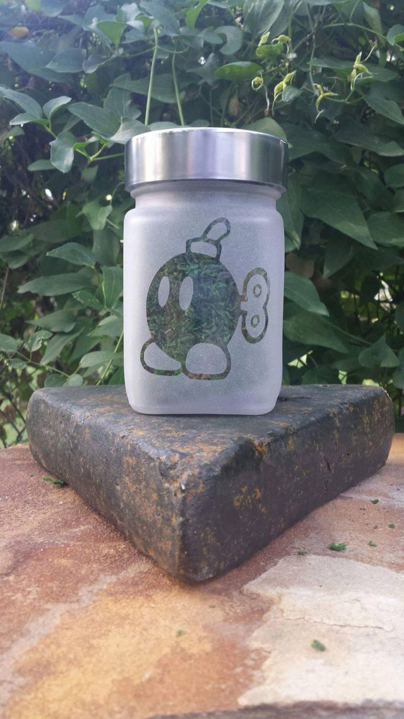 Ba Bomb Stash Jar super Mario Brothers Inspired Perfect Gamer - Etsy