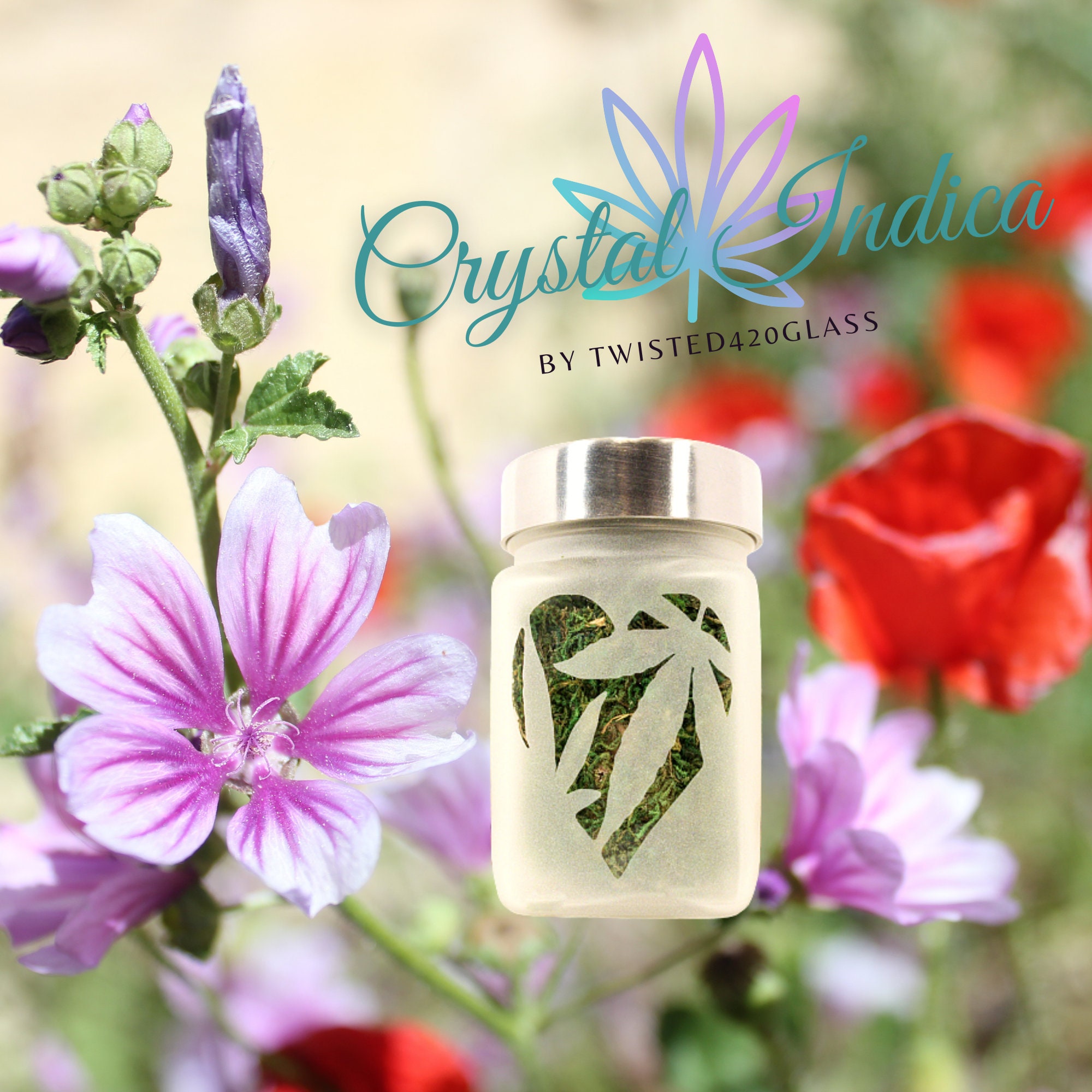 Pot Leaf in Heart Stash Jar, Weed Gifts for Ladies, Airtight Weed ...