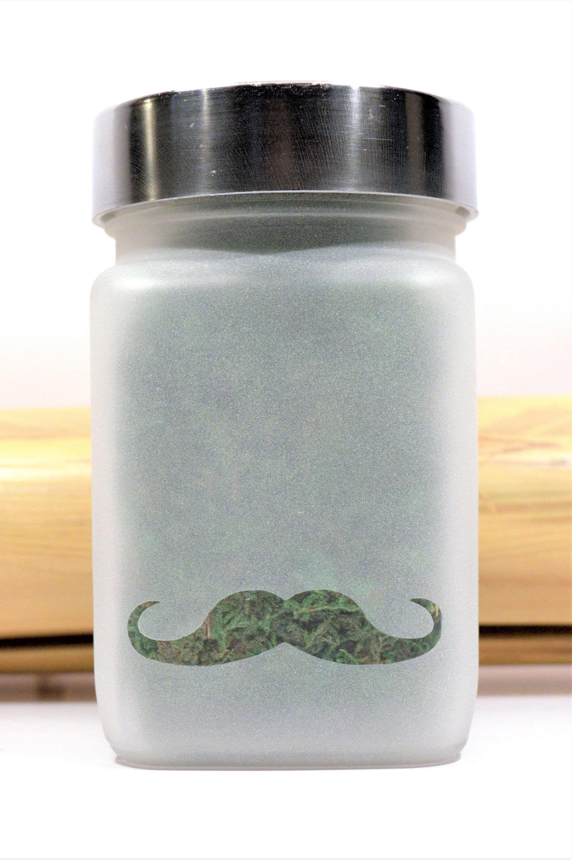 Stash - Mustache Stash Jar | Weed Accessories | 420 Stoner Gifts | Weed ...