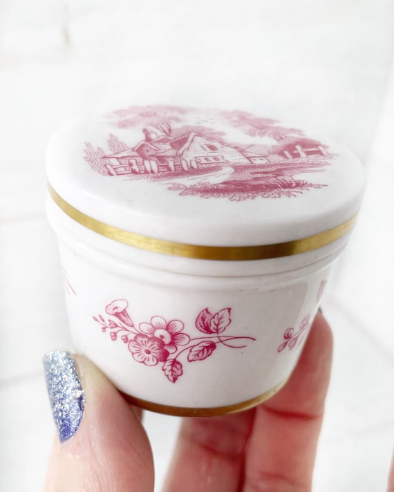 Vintage Spode Trinket Box Fine Bone China…Made In Eng… - Gem