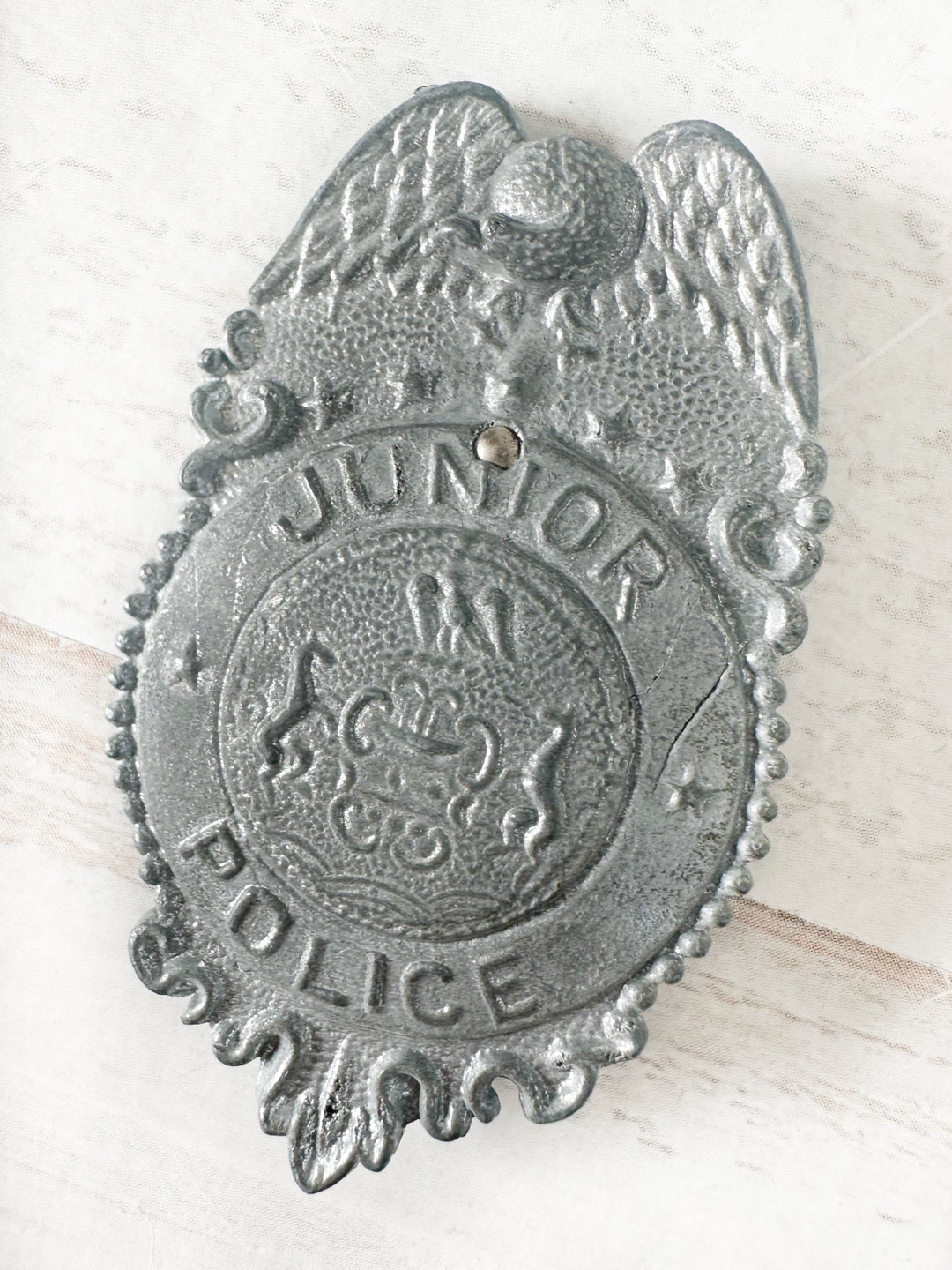 Metal Junior Police Badge…1960s - Etsy