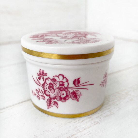 Vintage Spode Trinket Box Fine Bone China…Made In Eng… - Gem