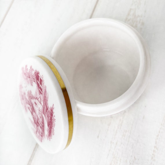 Vintage Spode Trinket Box Fine Bone China…Made In Eng… - Gem