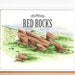 Red Rocks Amphitheatre, Red Rocks Art, Red Rocks Poster, Red Rocks Art ...