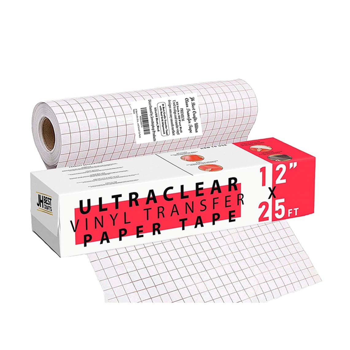 JH Best Crafts Ultra Clear Vinyl Transfer Paper Tape 12 | Etsy