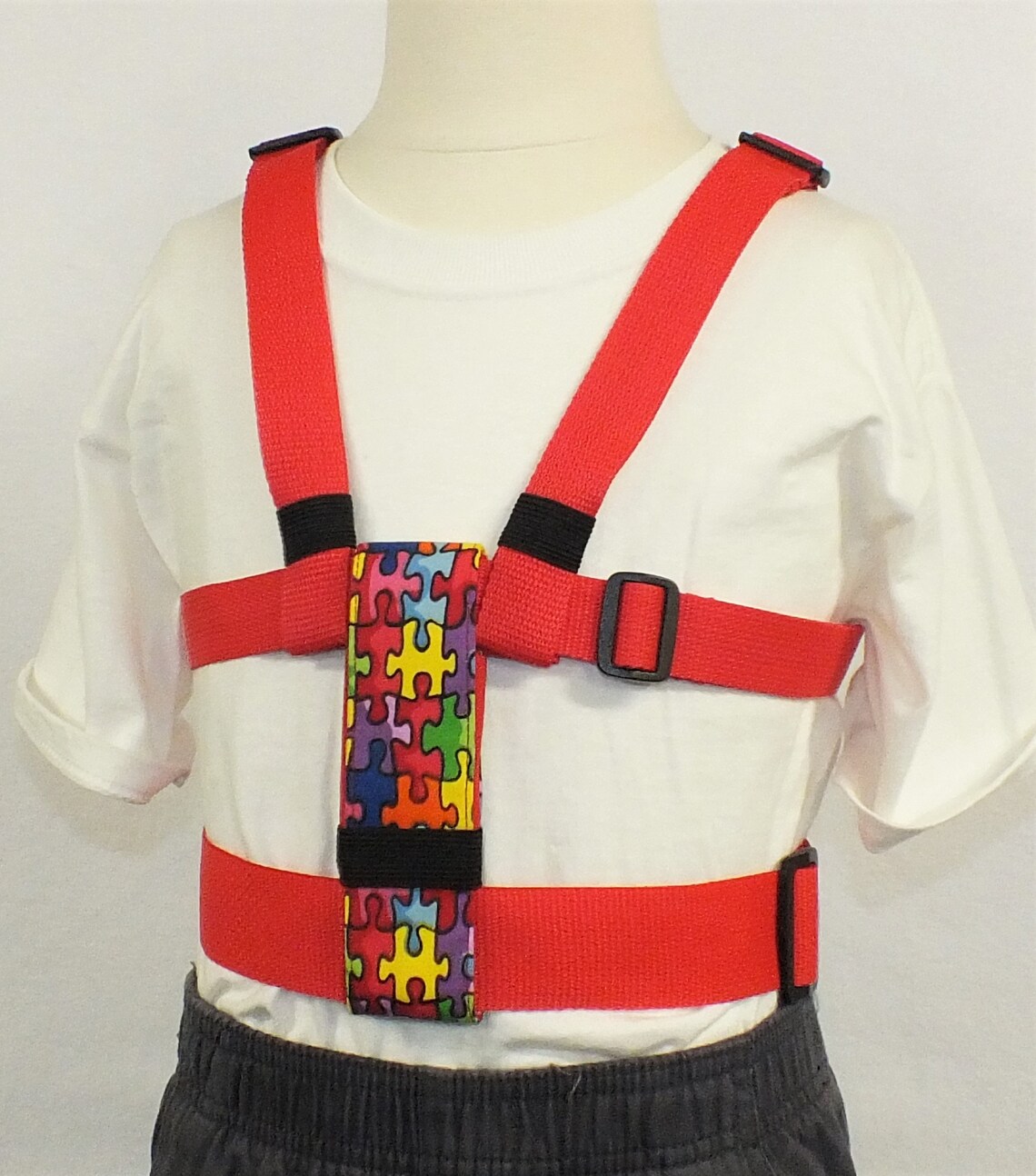 Child Safety Harness With Adjustable Leash Back Buckles. - Etsy