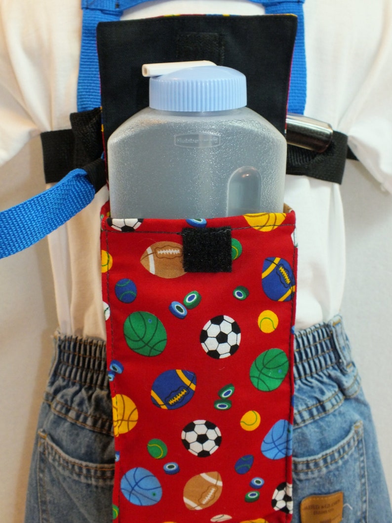 Child Safety Harness and Tether / Lead Red Sports with Blue | Etsy