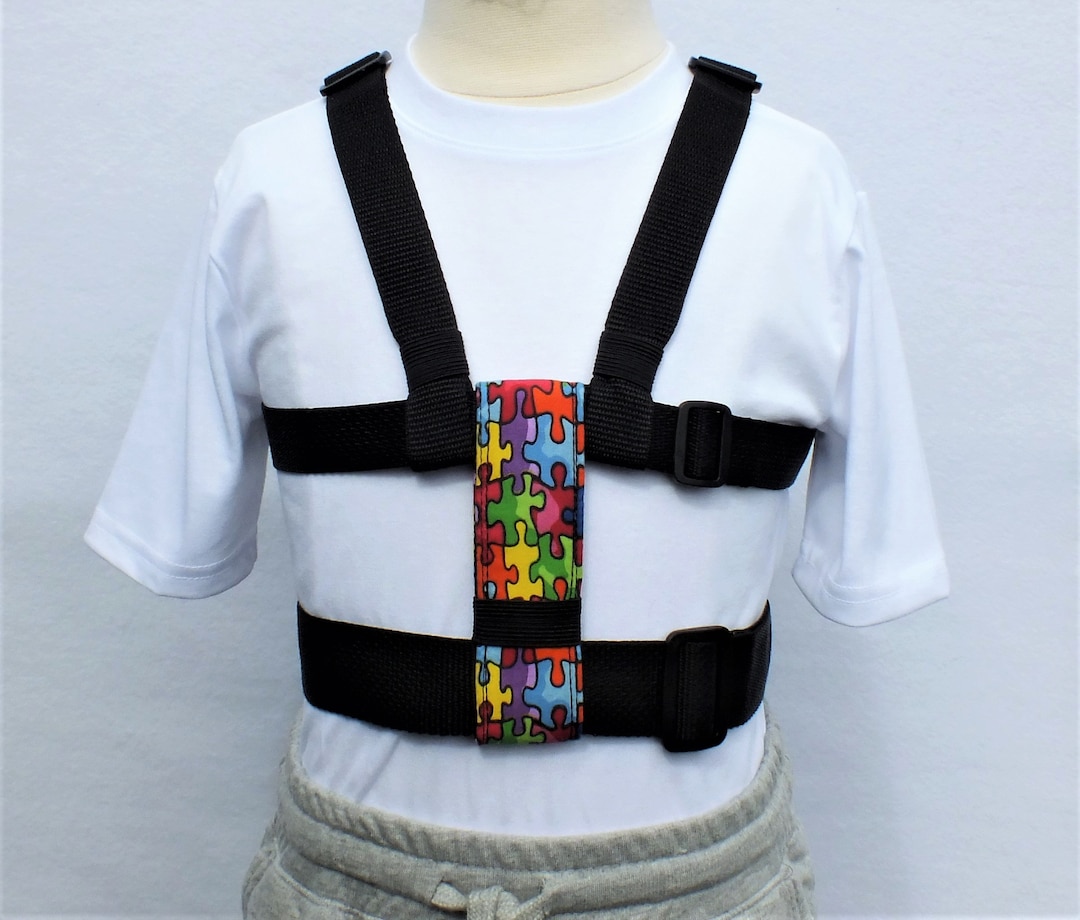 Child Safety Harness With Adjustable Leash, Autism Harness, Special ...