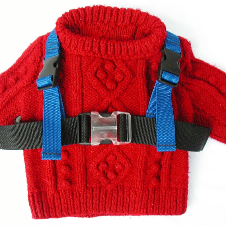 Child Safety Harness and Tether / Lead Red Sports with Blue | Etsy