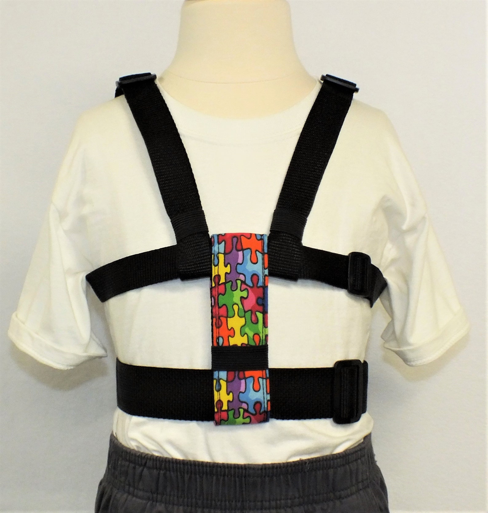 Child Safety Harness With Adjustable Leash Autism Harness - Etsy